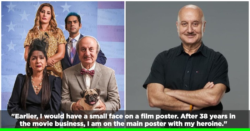 After 38 Years In Cinema, I’m On Main Poster Of Film Says Anupam Kher