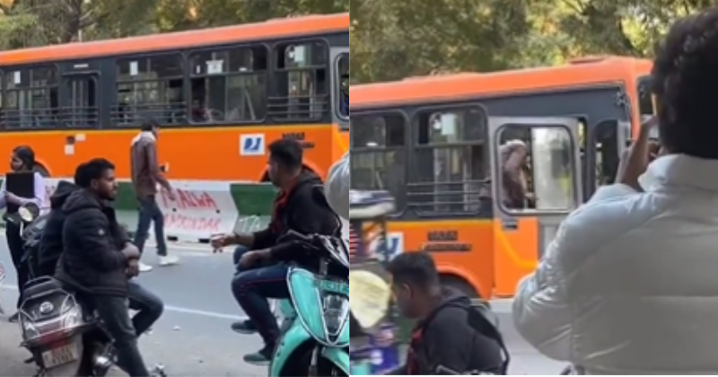 Video Of Bus Driver Stopping His Vehicle On The Road For Tea Goes Viral