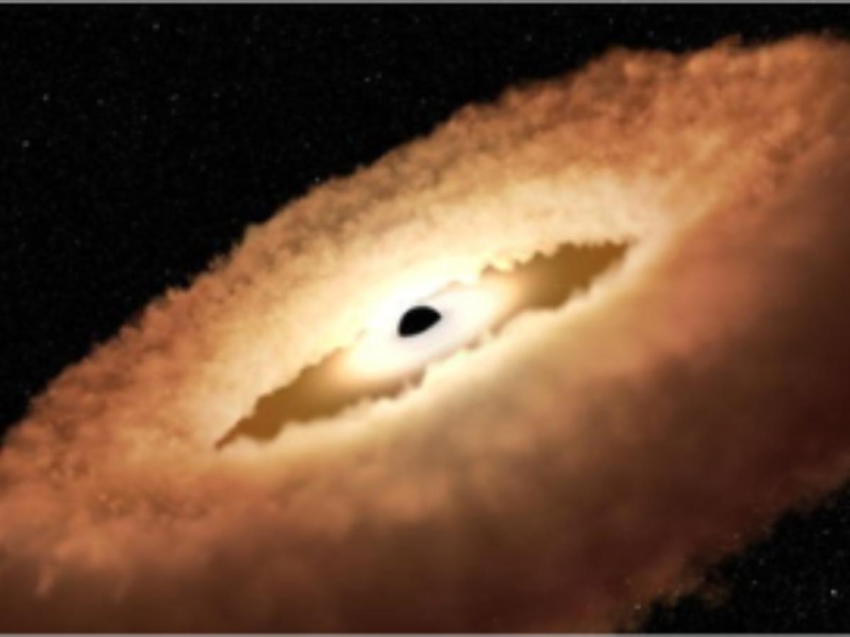 NASA Captures Black Hole Devouring A Star
