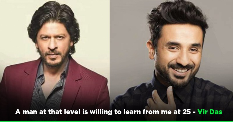 Vir Das Reveals Shah Rukh Khan Asked Him, ‘Is Your Name Vir Das Or You ...