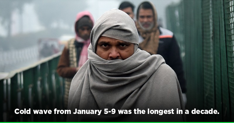 Delhi Saw Eight Cold Wave Days In January, The Highest In 15 Years, IMD ...