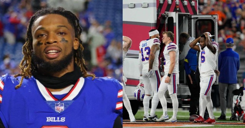 NFL Game Suspended After Player Collapses On The Field