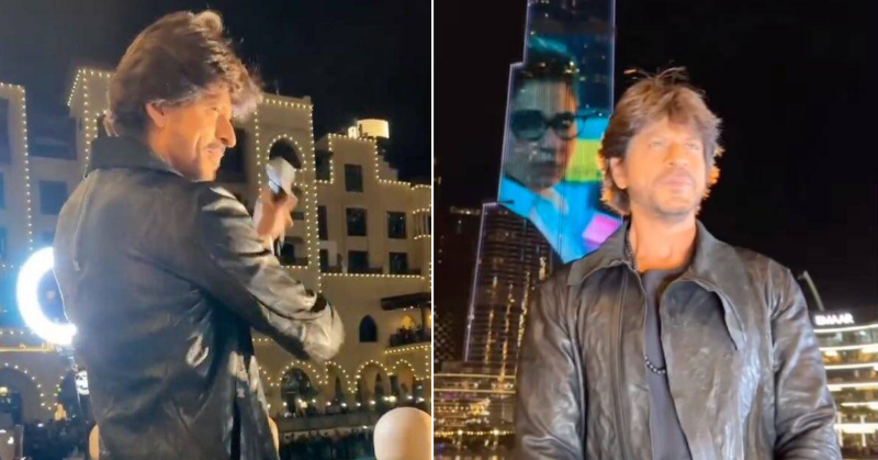 Burj Khalifa पर Pathaan फिल्म का ट्रेलर दिखते ही, Shahrukh Khan ने कर ...