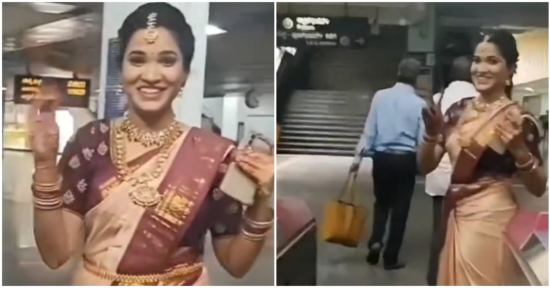 Bengaluru Bride Ditches Car, Takes Metro To Reach Wedding Venue