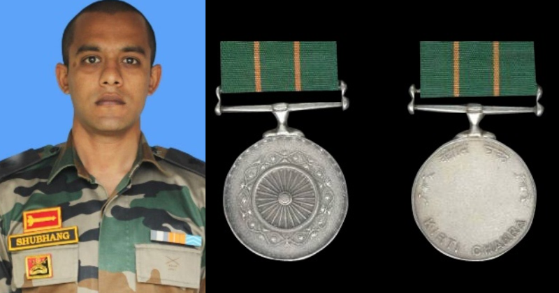 Meet Major Shubhang Being Awarded Kirti Chakra