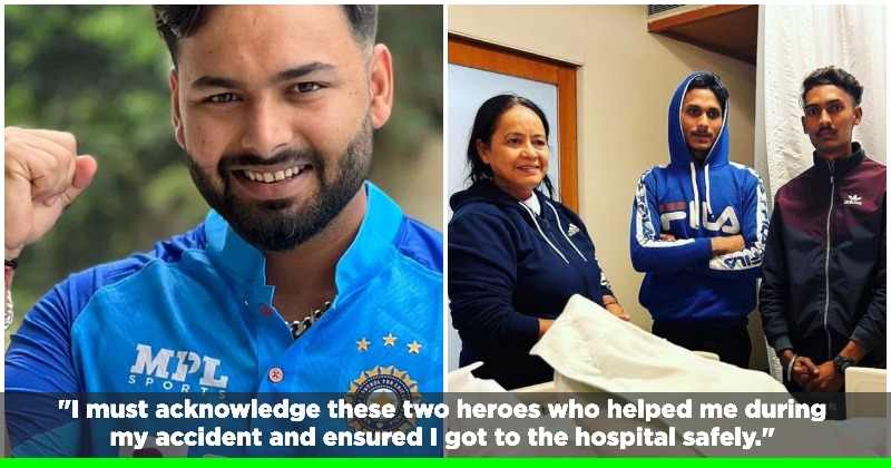 Rishabh Pant Thanks 'Two Heroes' Who Helped Him After The Tragic Car Crash