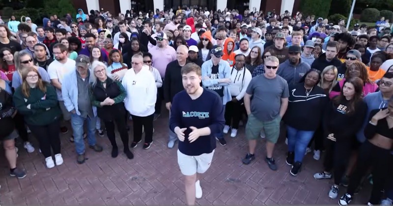 YouTuber MrBeast Helps 1,000 Visually Impaired See For The 1st Time As ...