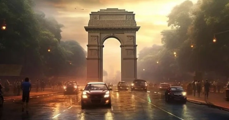 India's Capital In The Future Through The Eyes Of AI