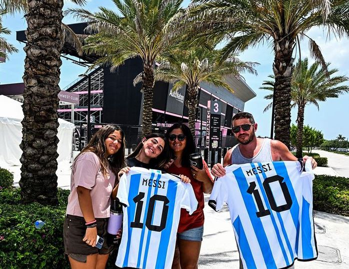The Legend Has Landed - Lionel Messi Arrives In Florida Ahead Of Inter ...
