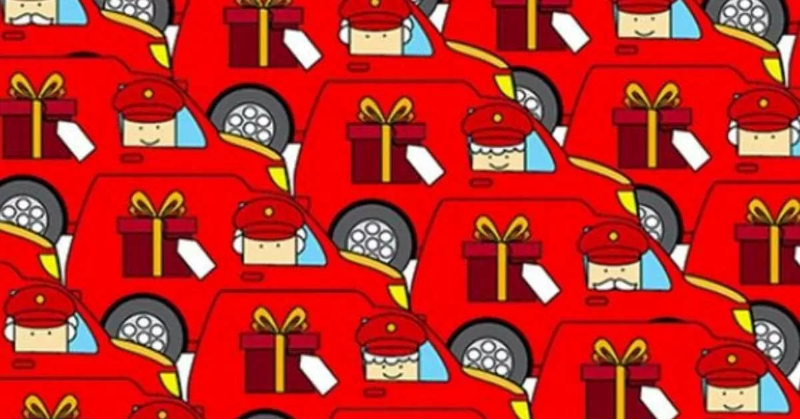 Spot Hidden Santa Within 8 Seconds, Only 2% People Pass This Optical ...