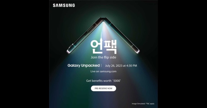 Leave The Ordinary Behind And Get Ready To #JoinTheFlipSide! Galaxy Unpacked On July 26, 2023