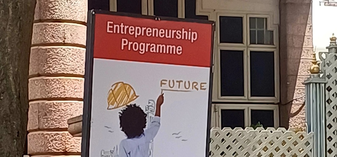 Entrepreneurship Poster Outside Bengaluru Preschool Viral