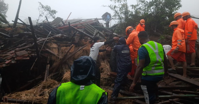 At Least Five Killed, Over Hundred Feared Trapped As Landslide Hits Maharashtra Village
