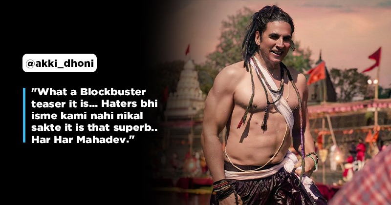 Akshay Kumar's OMG 2 Teaser Leaves The Internet Chanting ‘Har Har Mahadev’