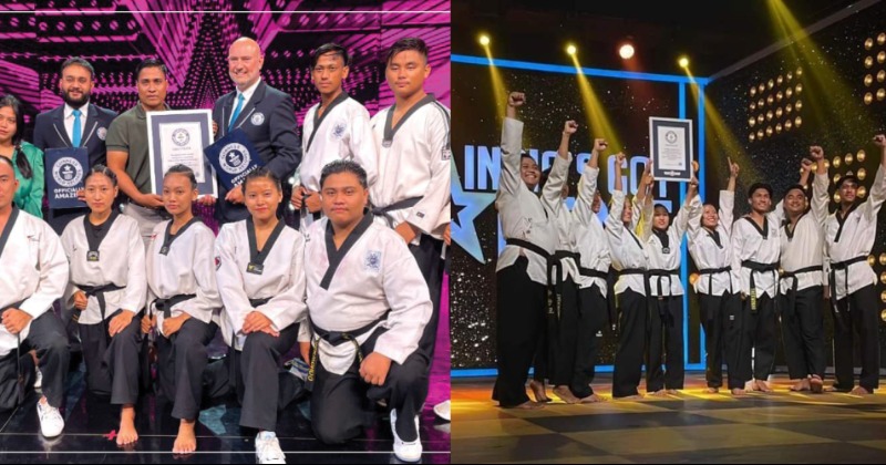 'Faith In Action' Makes Nagaland Proud With World Record For Highest Assisted Martial Arts Kick