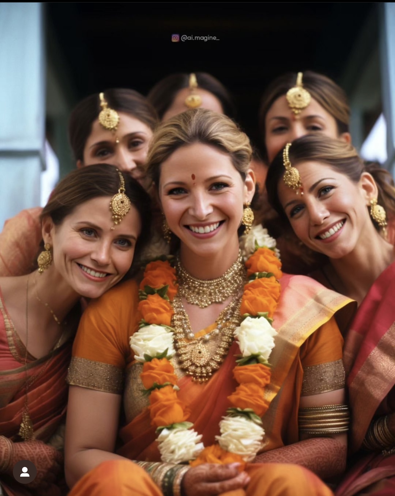 Artist Uses AI To Transform The Cast Of FRIENDS Into Desi Folks & The ...