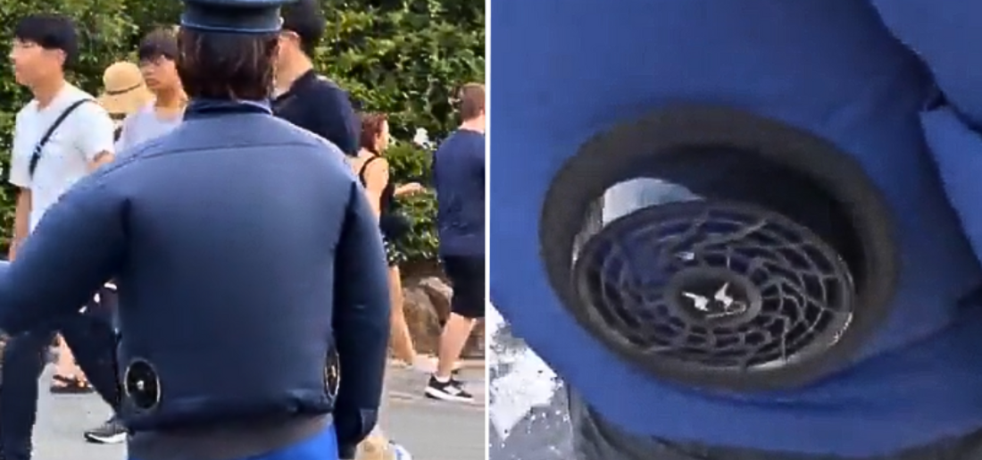Japan: Man's Summer Jugaad With Built-In Fans In Jacket Goes Viral
