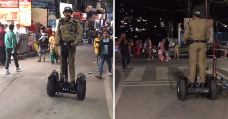 Security At A New Height: Nainital Police's Segway Surveillance On A ...