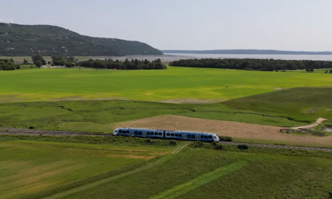 First Hydrogen Train Test In North America