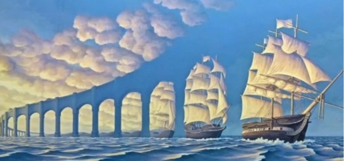 Optical Illusion: What Do You See First, Bridge Or Ship?