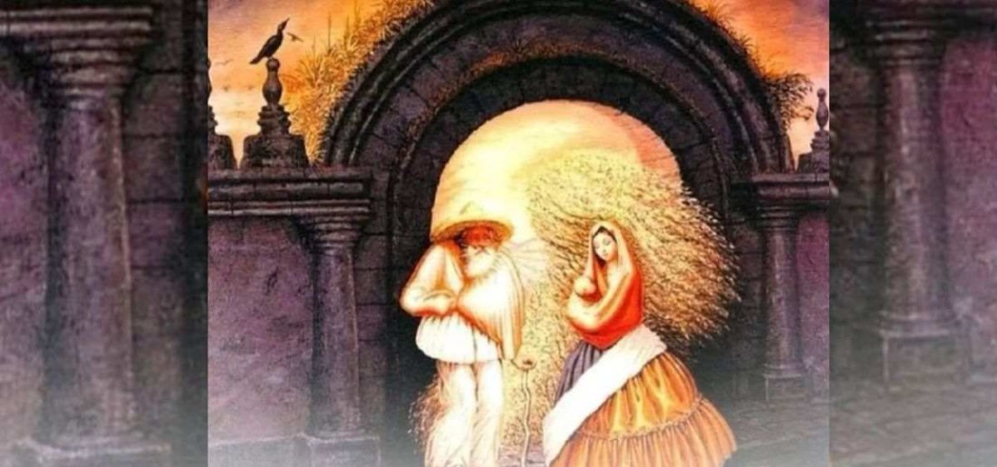 Optical Illusion: Find The Hidden Faces In 9 Seconds