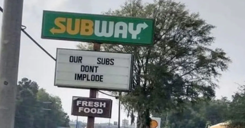 Subway Faces Backlash For Mocking Titanic Sub Implosion On Billboard