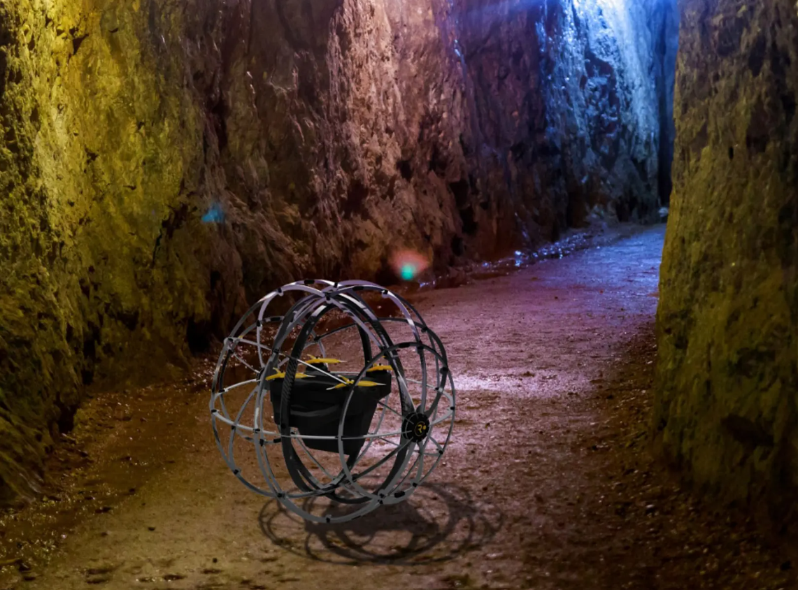 Spherical Cage Robot Can Fly And Roll, Taking Autonomous Inspection To ...