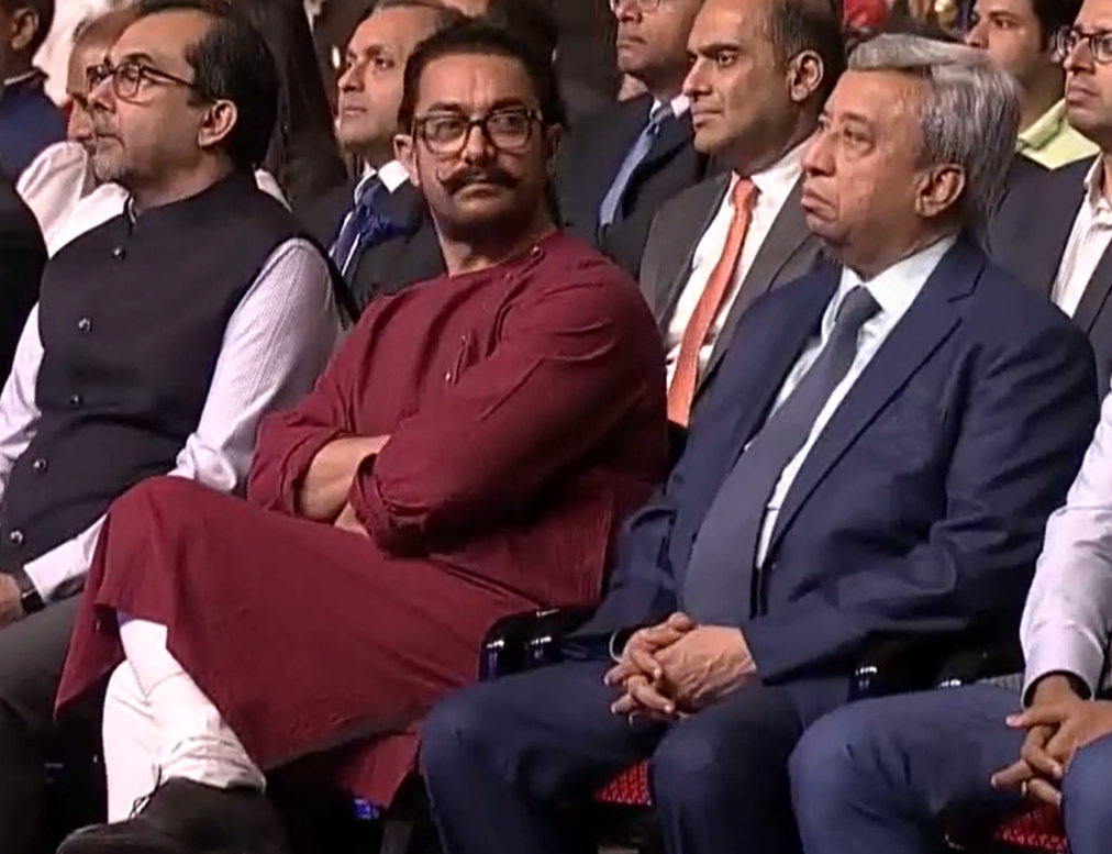 Aamir Khan Attends Bharat Mandapam's Inauguration With PM Modi, People ...