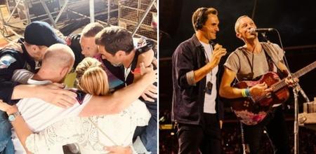 Roger Federer Sings With Coldplay