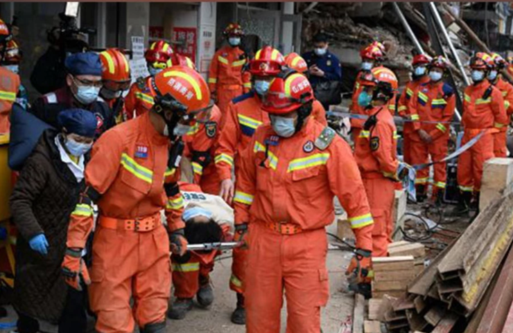 Gym Roof Collapses In China Leaving 11 Dead