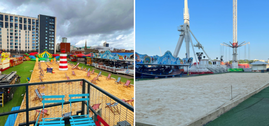 UK City Opens Its Biggest Beach