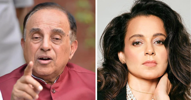 Subramanian Swamy Questions Y Plus Security Provided To Kangana Ranaut