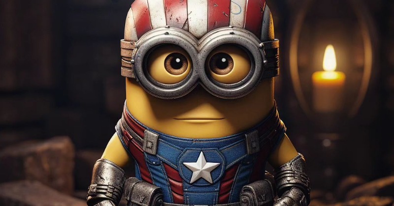 Ai Reimagines Cute Minions As Superheroes