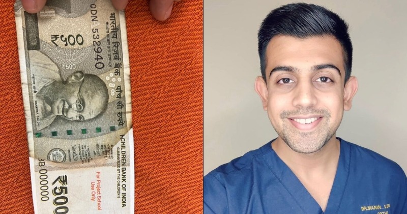 'Inspired By Farzi': Doctor Receives Fake Rs 500 Note From Patient ...