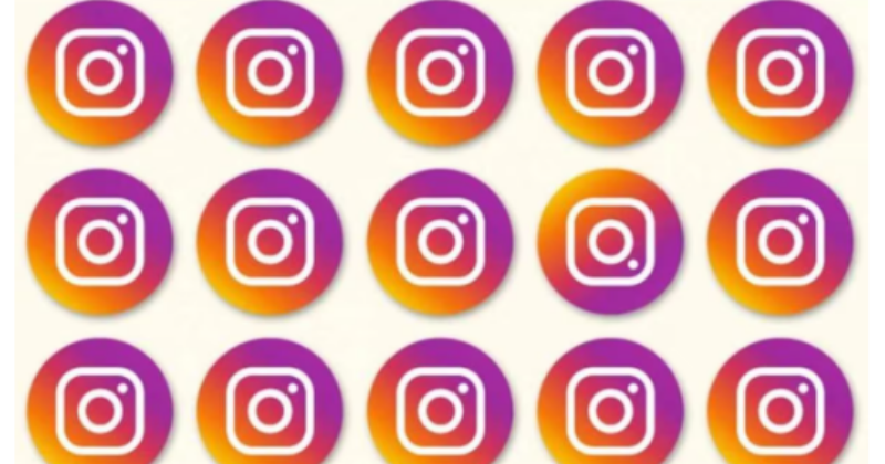 Only An Influencer Can Spot The Odd Instagram Logo In This Optical Illusion