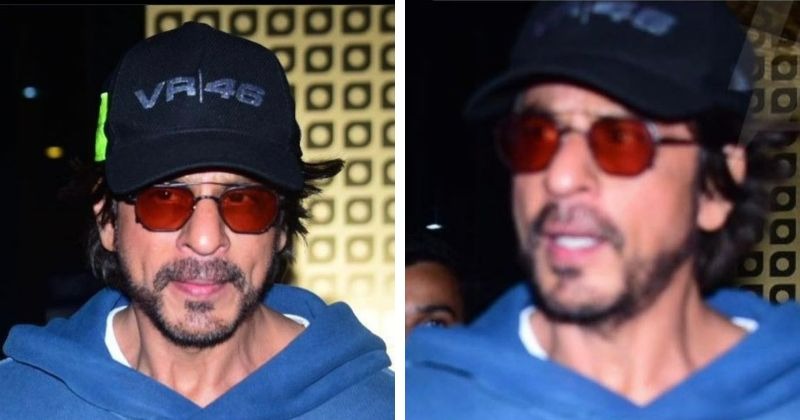 Shah Rukh Khan Spotted Without Any Signs Of Surgery At Mumbai Airport