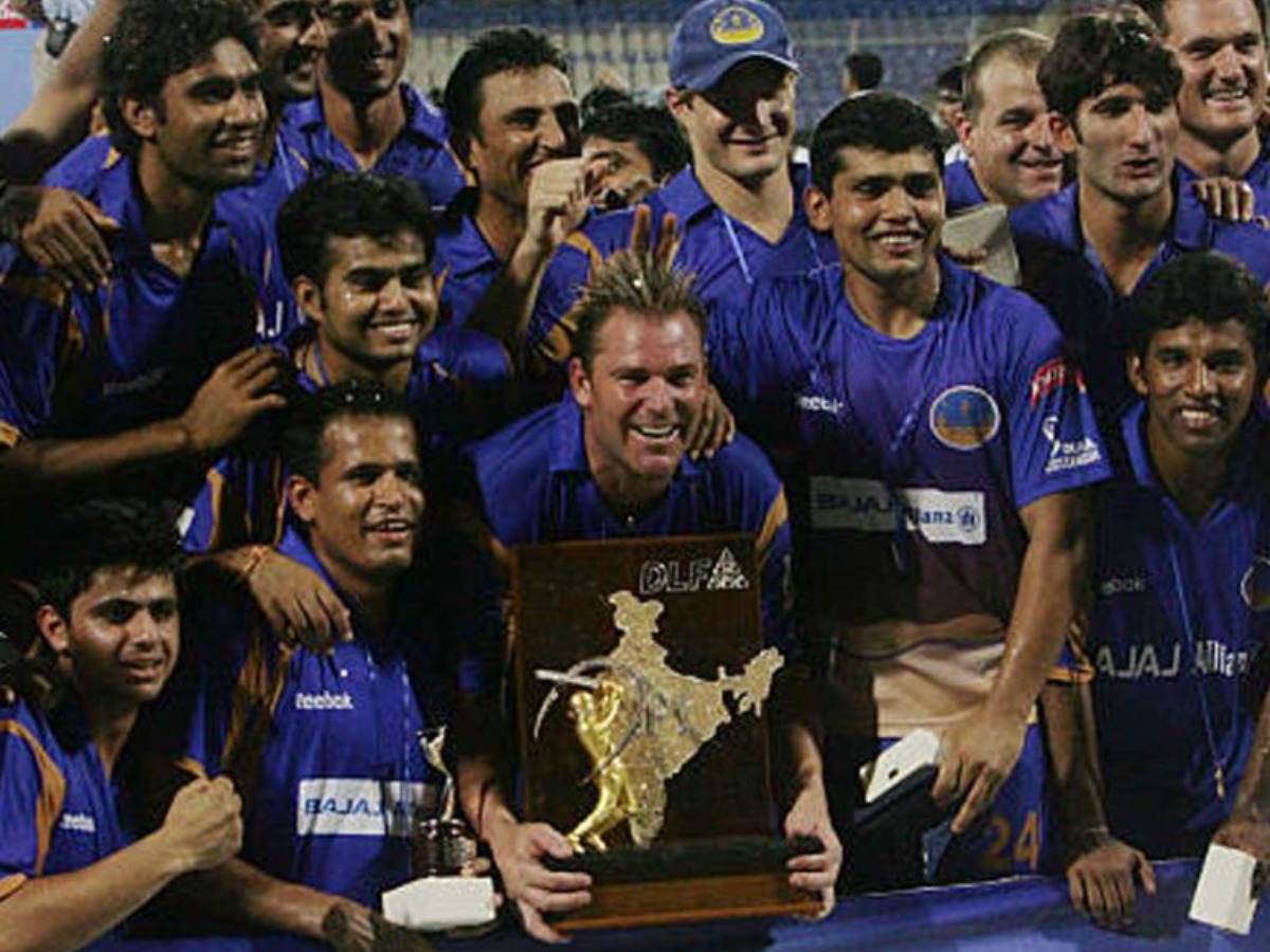 Today In 2008, RR Became The 1st-Ever IPL Champions After Winning A ...