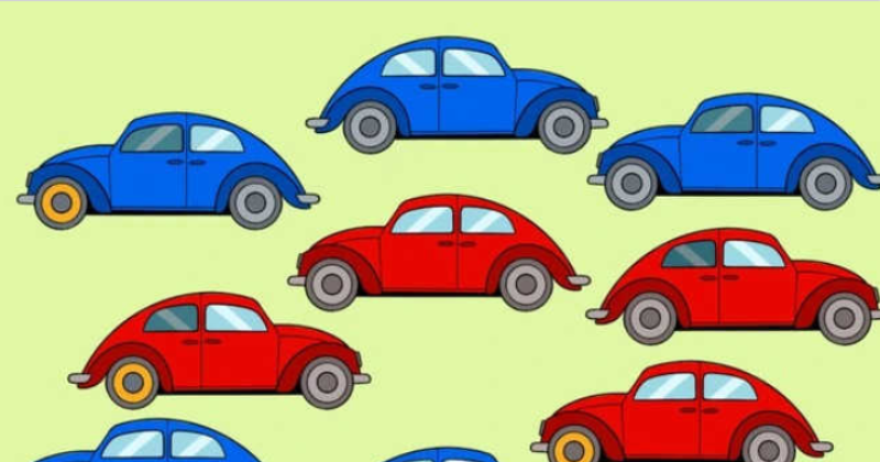 Check Your IQ By Spotting The Odd Car Within 5 Seconds In This Optical ...