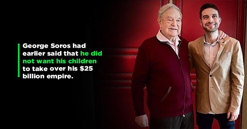 92-YO Billionaire George Soros Names His Son As Successor For His $25 Billion Empire