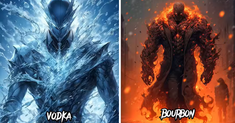AI Imagines Supervillains From Alcoholic Beverages