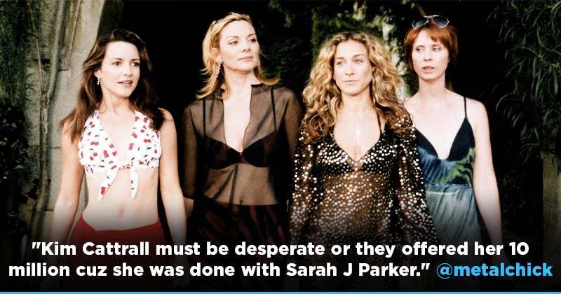 Must Be Desperate Kim Cattrall To Reprise Her Sex And The City Role