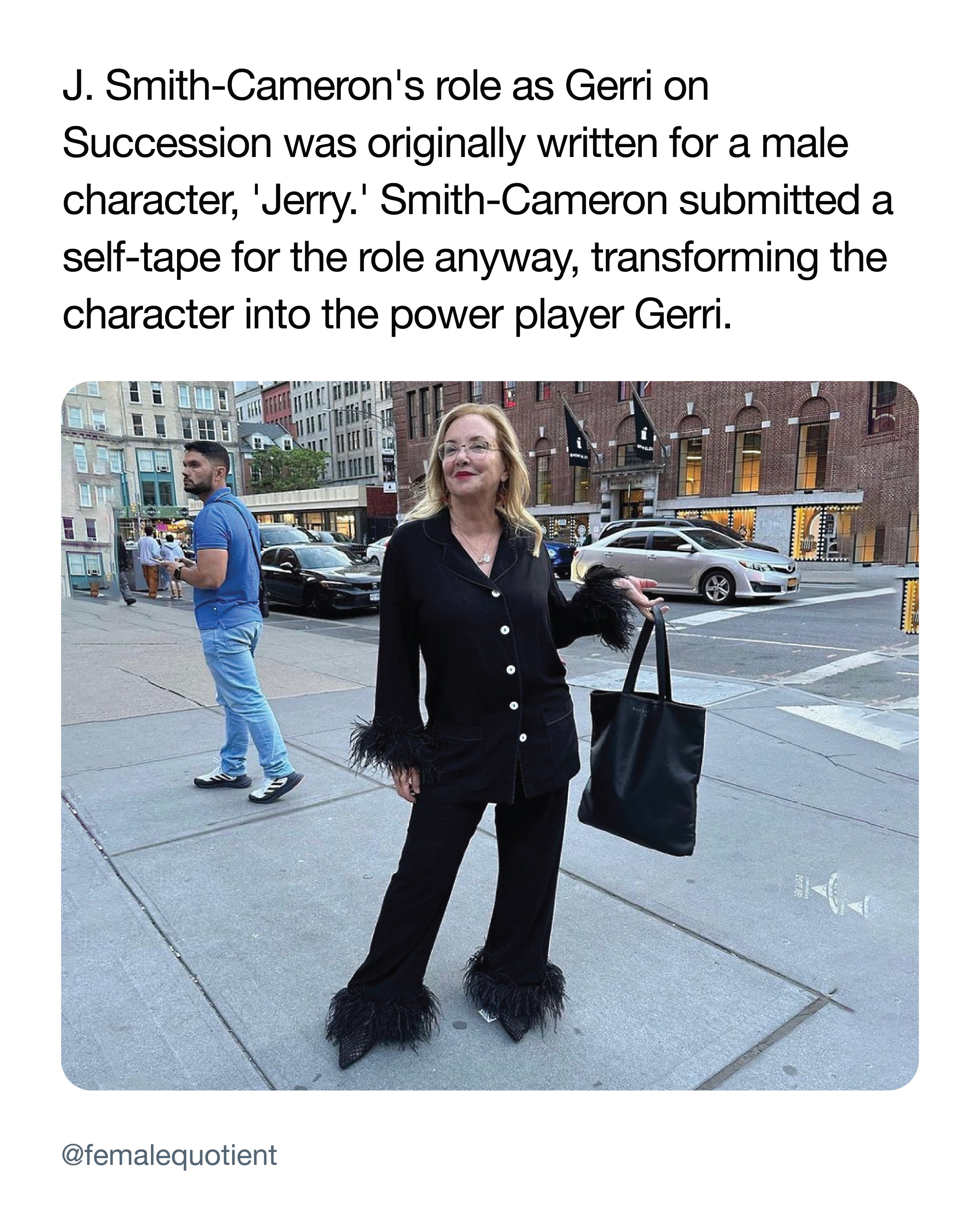 Gerris Role In Succession Was Originally Written For A Man