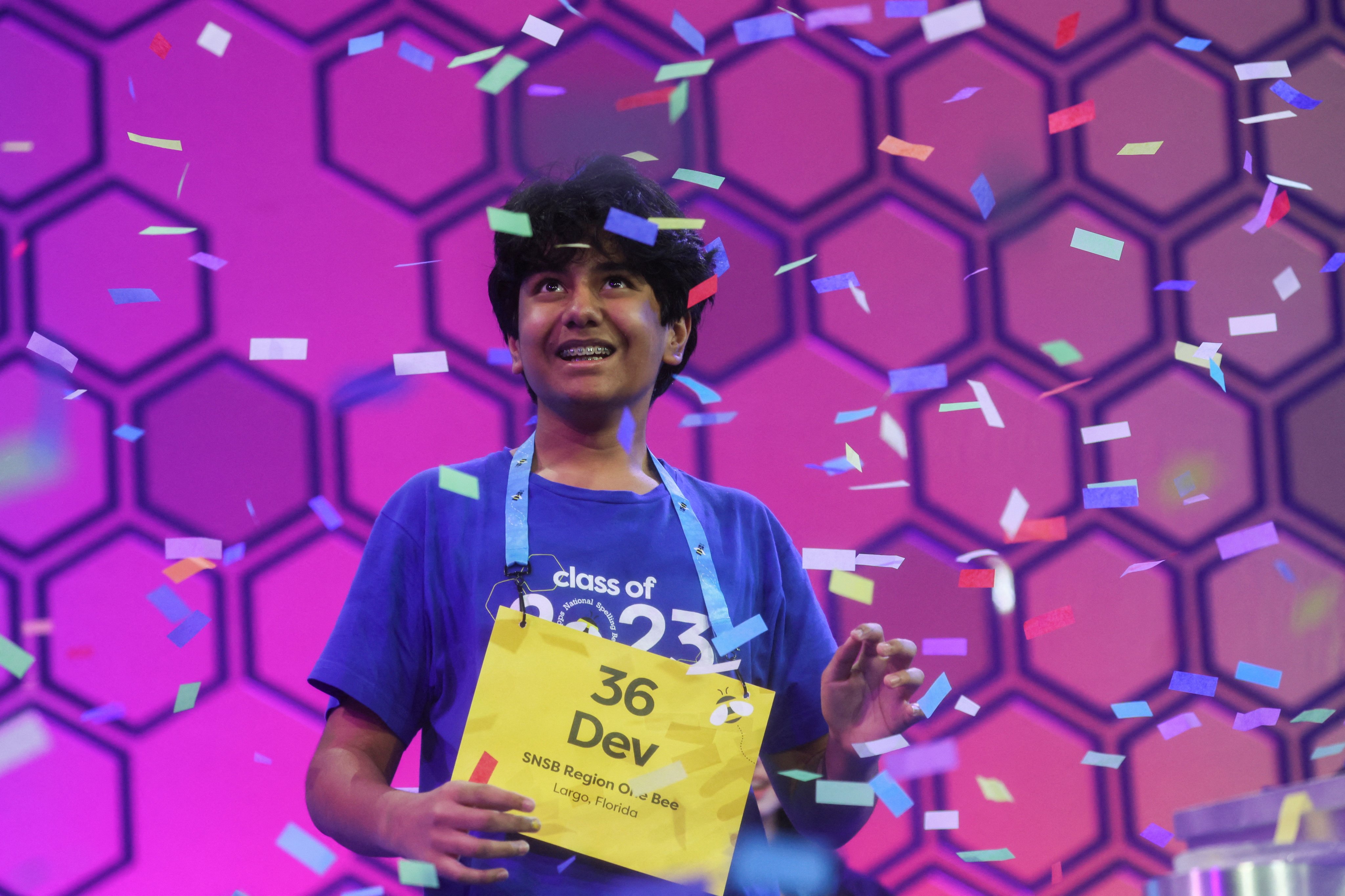 Florida Boy Dev Shah, 14, Wins Scripps Spelling Bee with 'Psammophile'