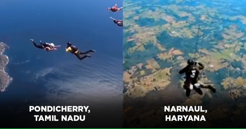 Explore The Best Skydiving Spots In India For High-flying Thrills