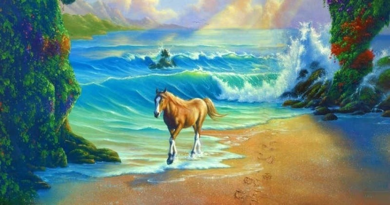 Optical Illusion Challenge: Only A Genius Can Spot The 7 Horses In 9 ... Optical Illusion Challenge: Only A Genius Can Spot The 7 Horses In 9 ...