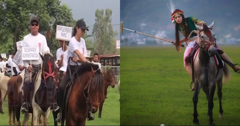 Polo Players Hold Pony Rally For Peace In Manipur - The State Where ...