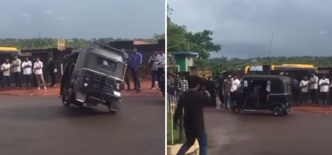 Video Alert: Auto-rickshaw Stunt Leaves People Speechless