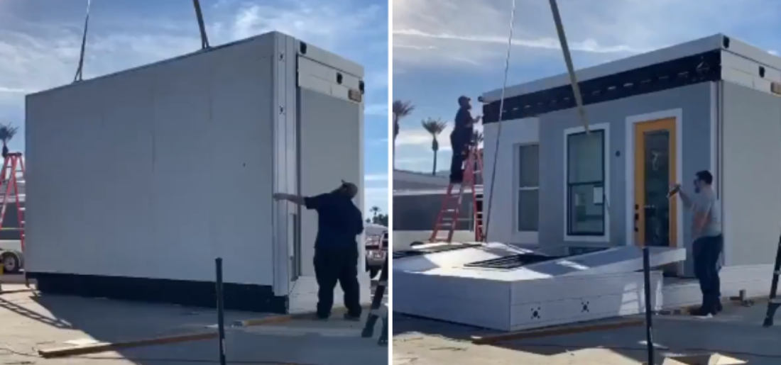 Anand Mahindra Shares Video Of Foldable Home