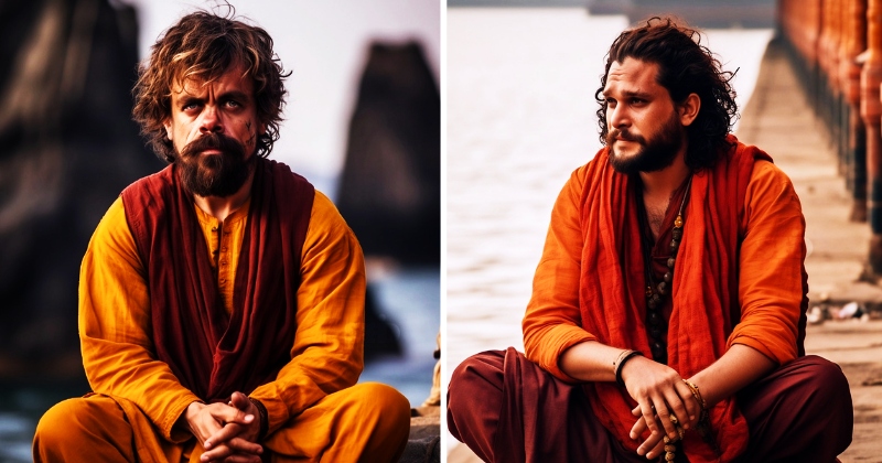 'Game Of Moksh': AI Photos Show Game Of Thrones Characters Searching ...