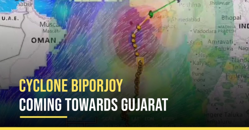 Cyclone Biporjoy Coming Towards Gujarat